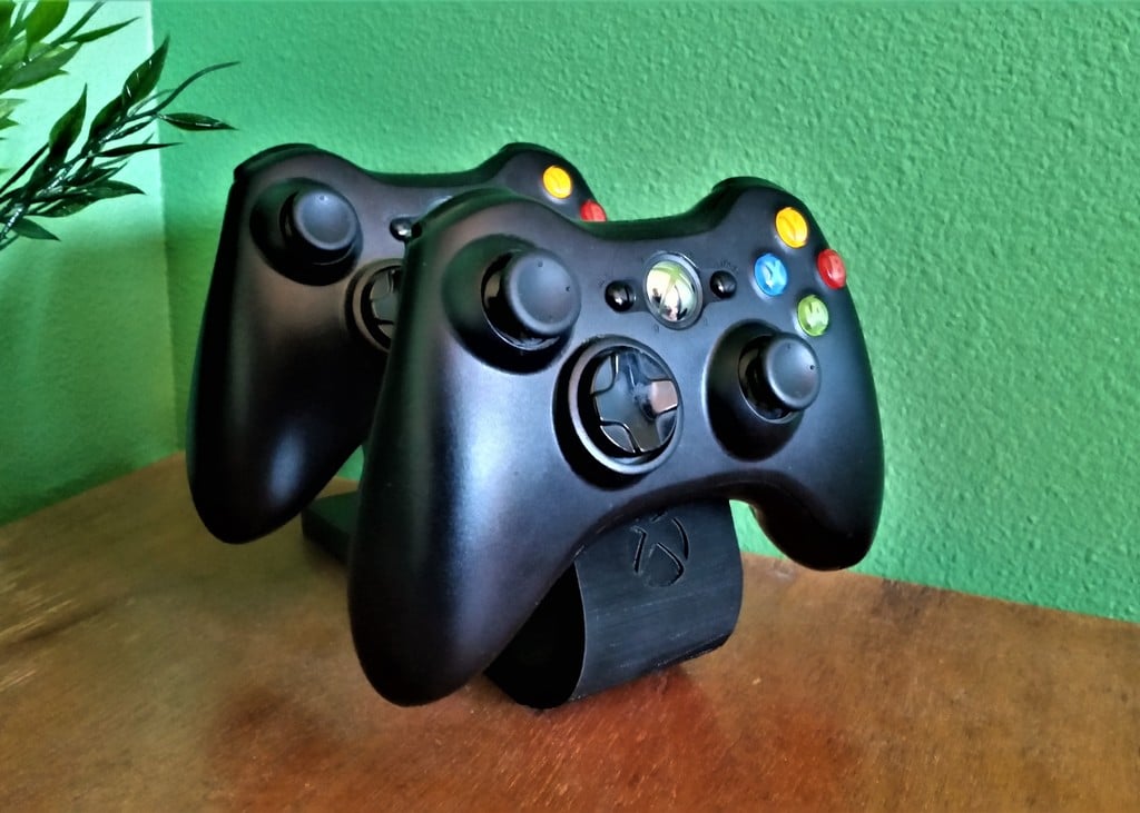 Doppelter Xbox 360 Controller Stander